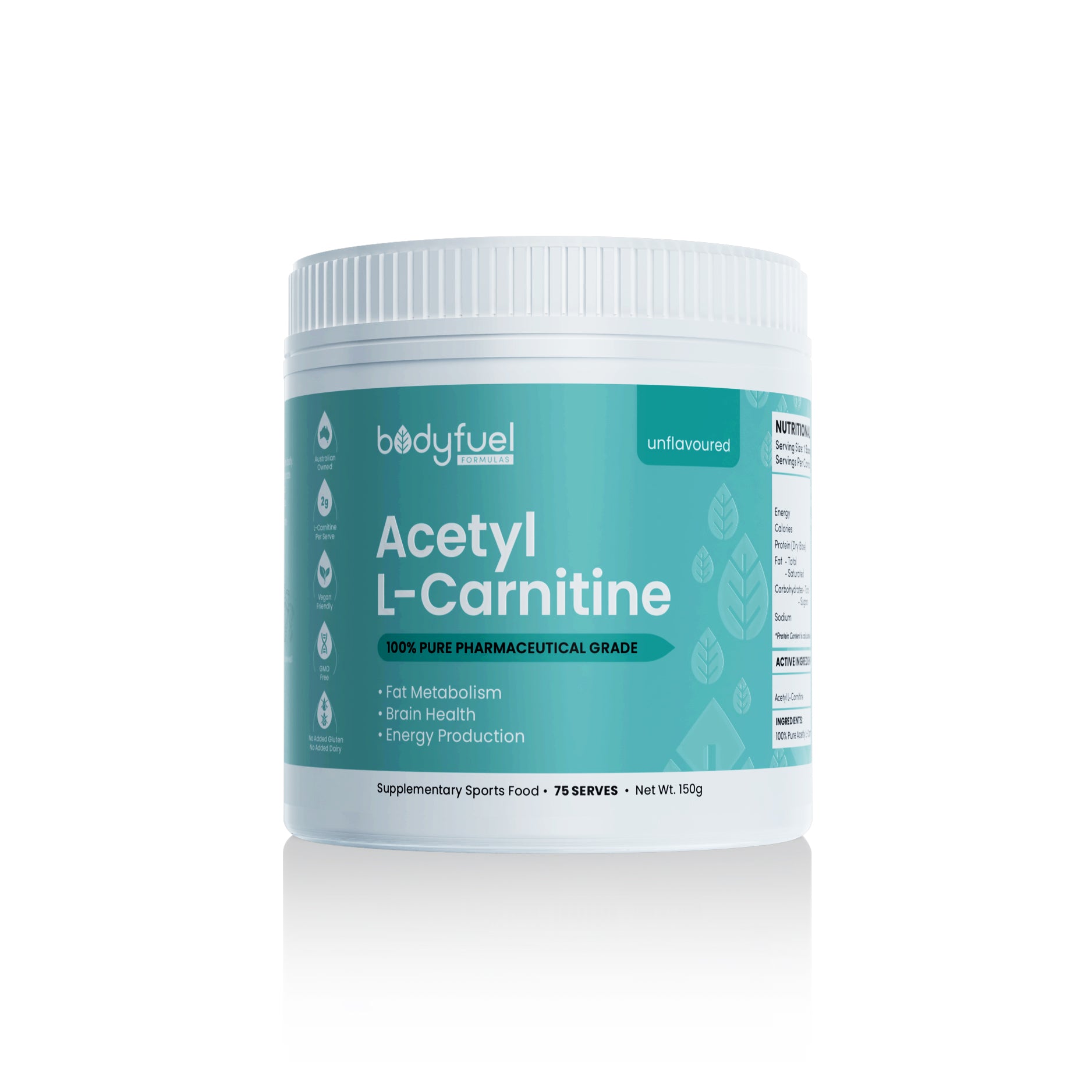 BodyFuel Formulas Acetyl L-Carnitine ALCAR - Default Title - Bayside ...